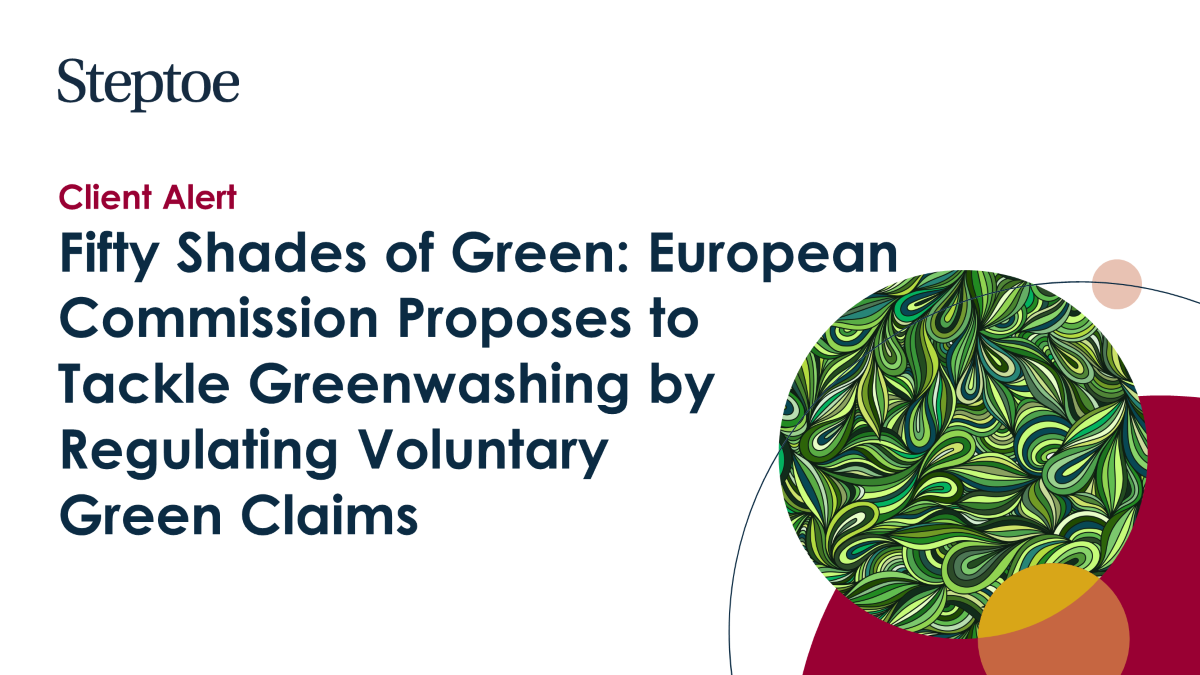 Fifty Shades of Green: European Commission Proposes to Tackle ...