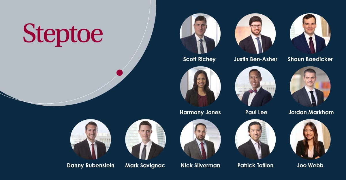 Steptoe Announces Partner and Counsel Promotions for January 1, 2023 ...
