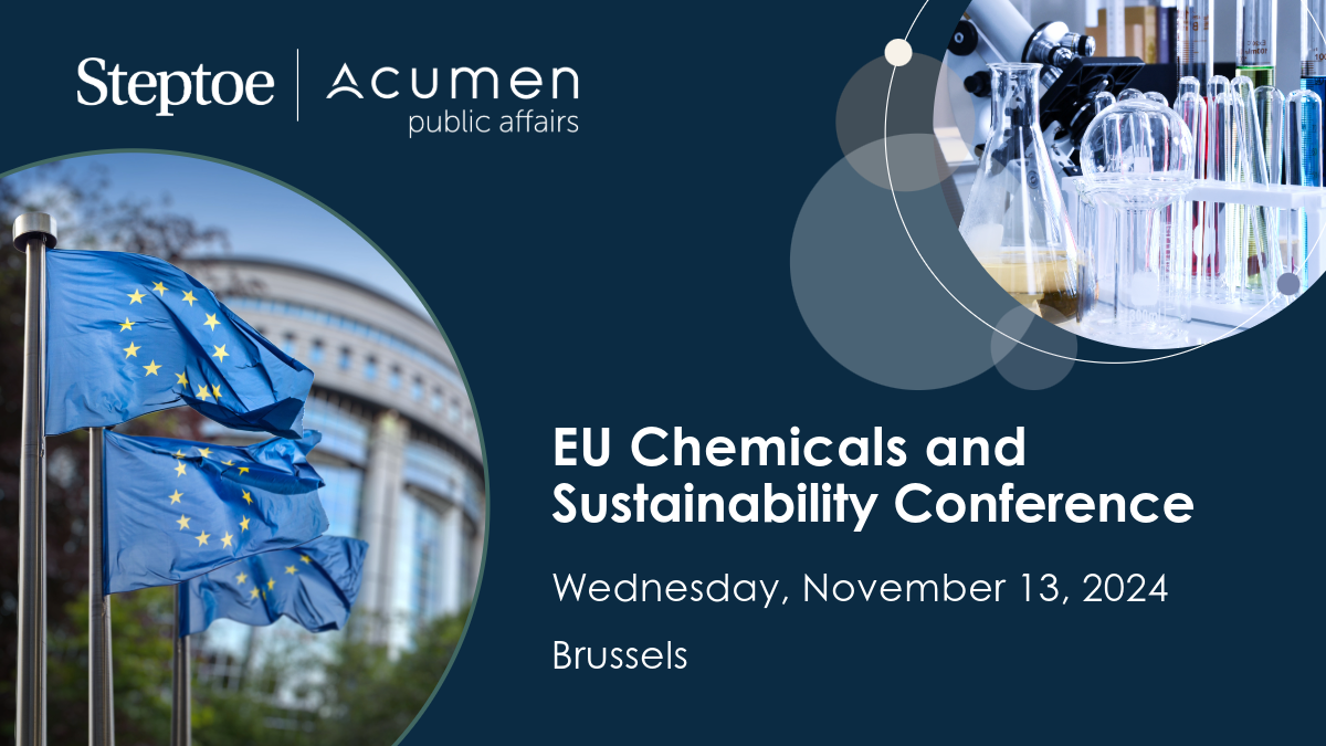 EU Chemicals and Sustainability Conference | Steptoe