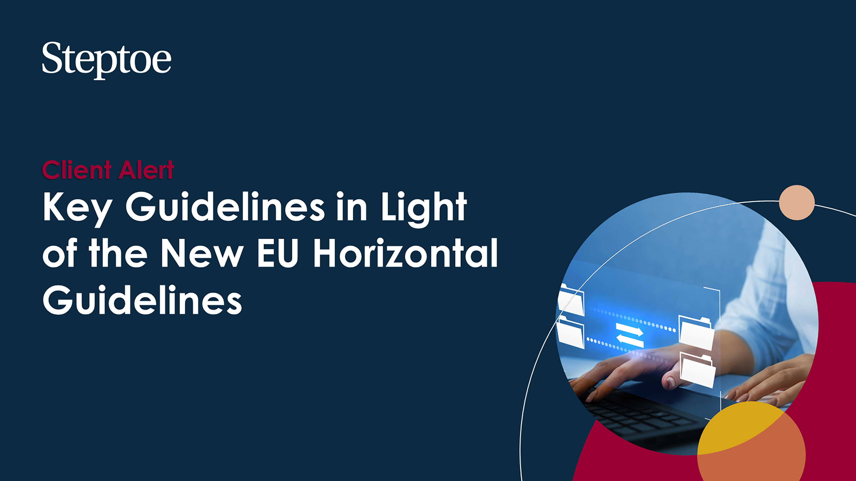 Key Guidelines in Light of the New EU Horizontal Guidelines | Steptoe