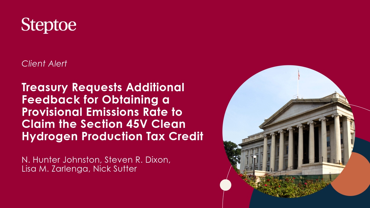 Treasury Requests Additional Feedback for Obtaining a Provisional ...